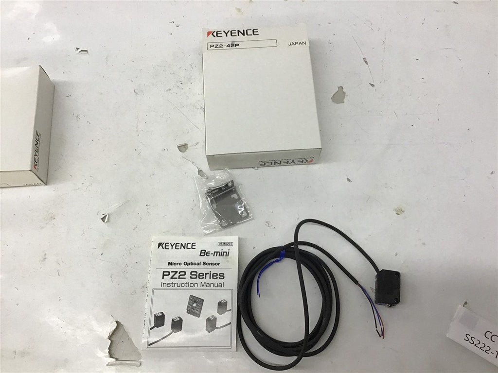 Keyence PZ2-42P Micro Optical Sensor 12-24 Vdc – BME Bearings and Surplus