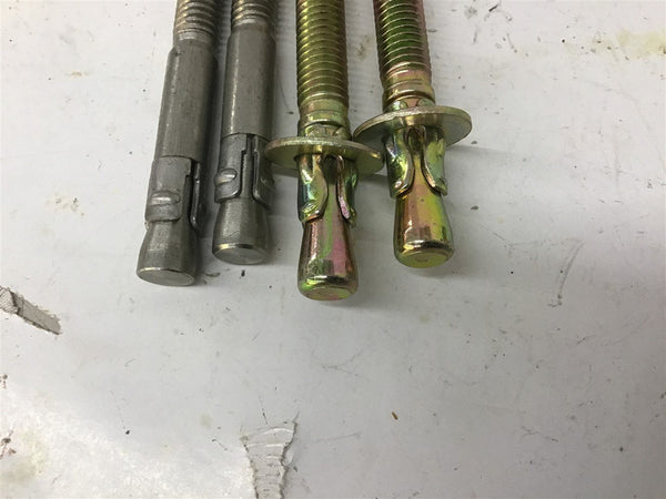 Concrete Wedge Anchors 3/8" x 3-3/4" Lot Of 30 – BME Bearings and Surplus