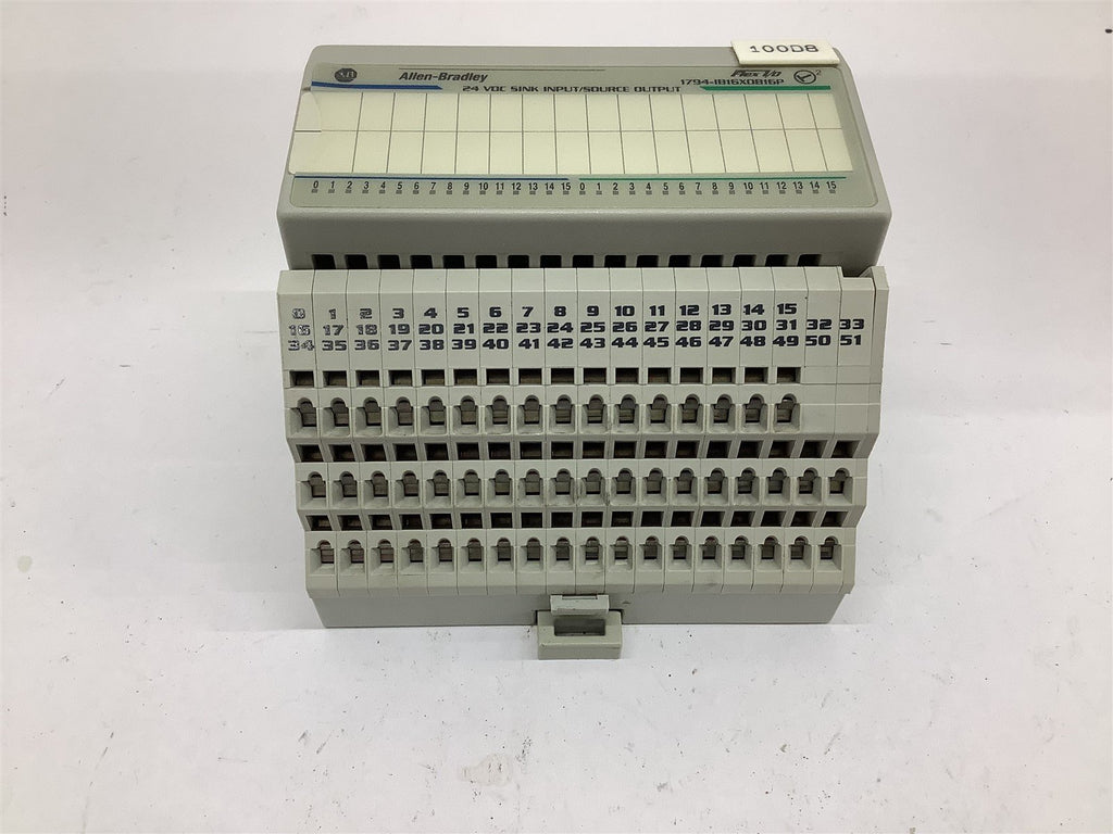 Allen-Bradley 1794-IB16XOB16P 24 VDC Sink Input/Source Output – BME ...