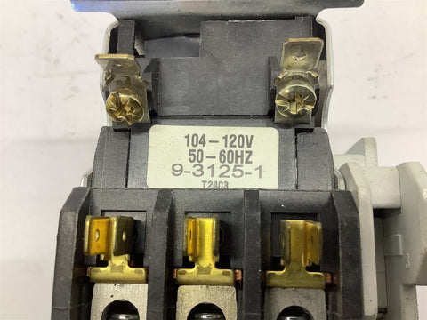 Cutler-Hammer C25DNF340 Contactor 120 volt coil – BME Bearings and Surplus