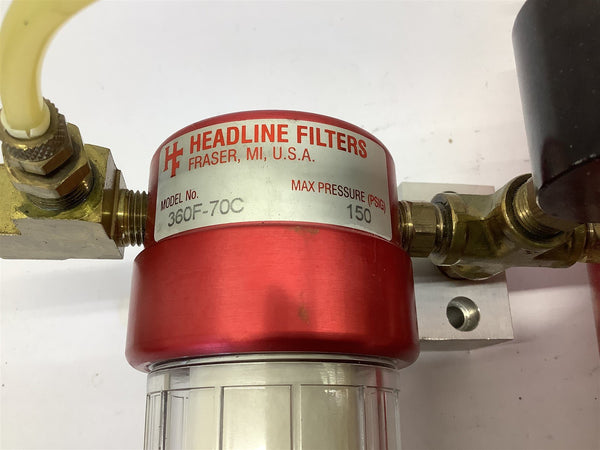 Headline Filters FR360A-100 250 PSI w/ 360F-70C Filter Housing – BME ...