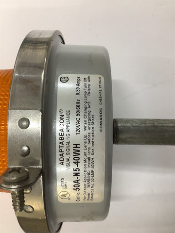 Edwards 50A-N5-40WH Adaptabeacon Signaling Appliance 120 Vac – BME ...