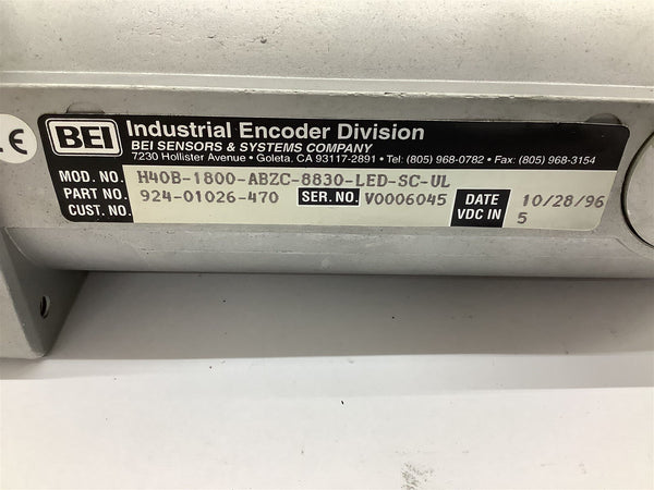 BEI V6045 Encoder 5 Vdc – BME Bearings and Surplus