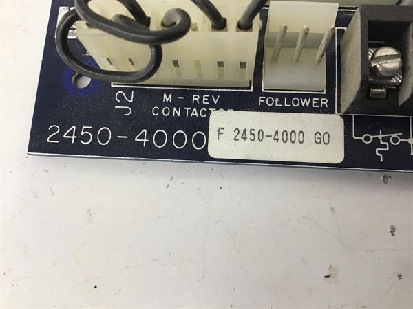 Emerson 2450-4000 F 2450-4000 GO Motor Control Drive Board Electrical ...