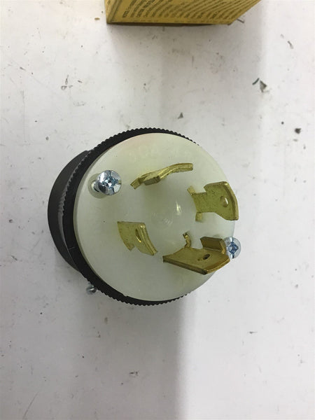 Hubbell HBL2731 Twist Lock male 30 Amp Plug 3 Pole – BME Bearings and ...