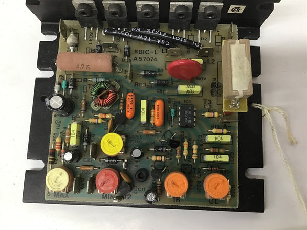 KB Electronics KBIC-120 DC Speed Control – BME Bearings and Surplus