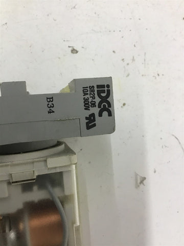 Square D 8501KP12V20 120 V 50/60 Hz IDEC SR2P-06 10 A 300 V Relay – BME Bearings and Surplus