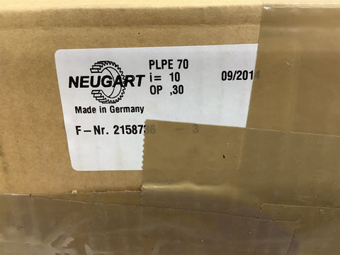 Neugart PLPE-B14 10:1 Ratio Planetary Gearbox – BME Bearings and Surplus