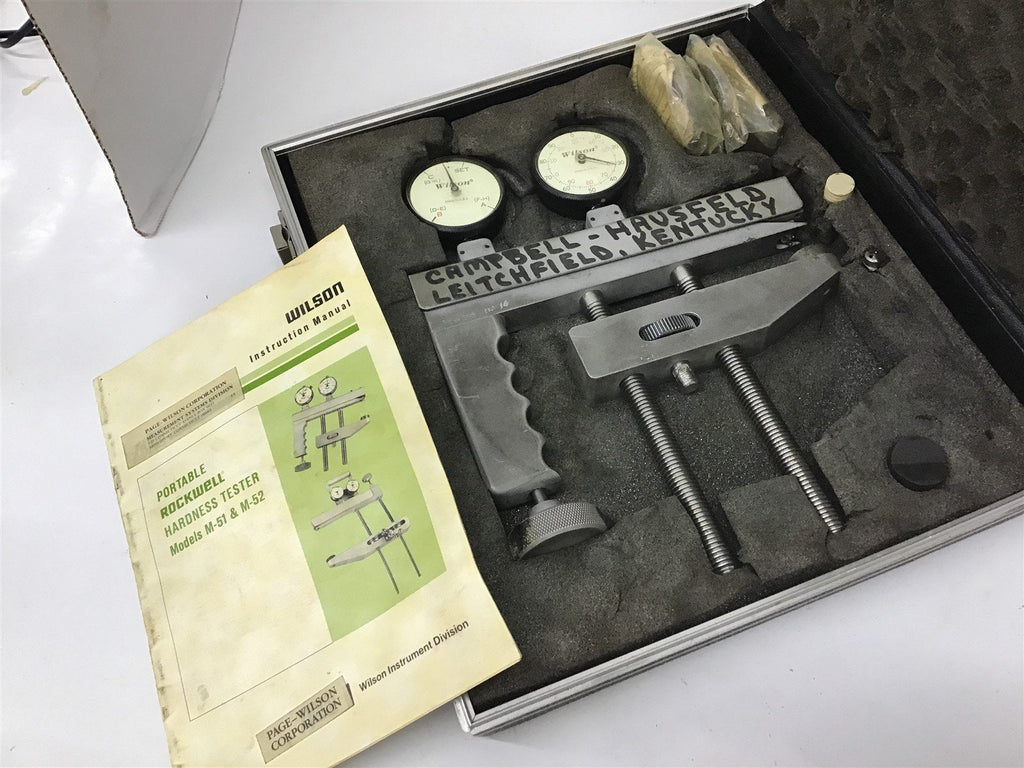 Wilson M51-385 Hardness Tester – BME Bearings and Surplus