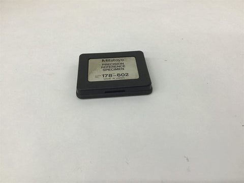 Mitutoyo 178-602 Precision Reference Specimen – BME Bearings and Surplus