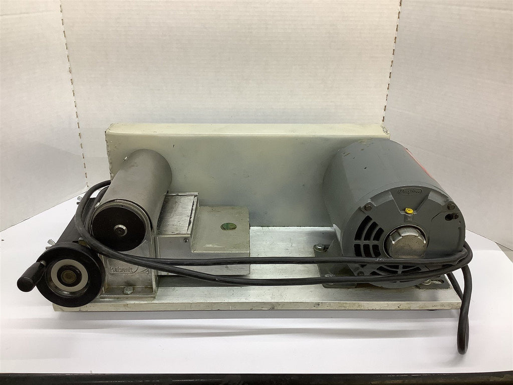 Habasit CH-4153 Belt Grinder W/ Dayton 5K279C 1/4 HP 115 V 1725 RPM 4 ...