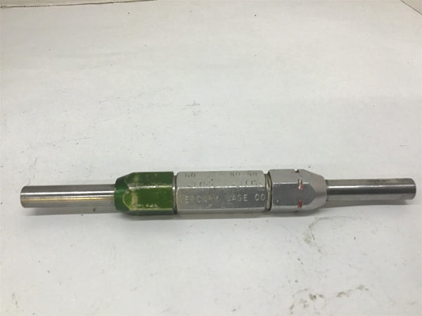 Mercury Go .3765 No Go .3775 Class X Plug Gage – BME Bearings and Surplus