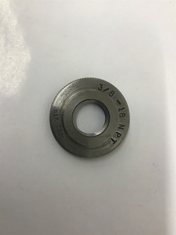 RK Tool 3/8-18 NPT Thread Ring Gage – BME Bearings and Surplus