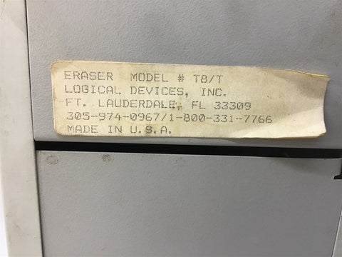 Logical UV Eraser Model T8/T – BME Bearings and Surplus