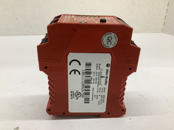 Allen-Bradley MSR138DP Guard Master Safety Relay 24 VAC 50/60Hz 250 V ...