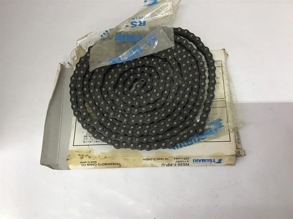 Tsubaki RS35-1-RP-U Roller Chain 10' – BME Bearings and Surplus