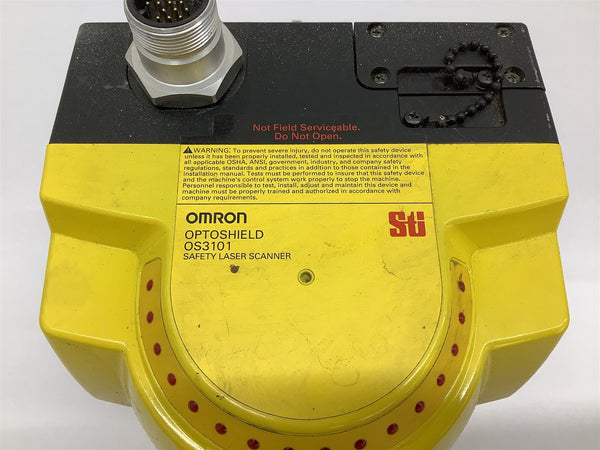 Omron Sti OptoShield OS3101 Saftey Laser Scanner – BME Bearings and Surplus