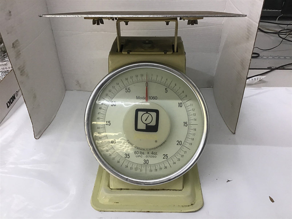 Pelouze Model 1060 Top Loading Scale 60 lbs – BME Bearings and Surplus