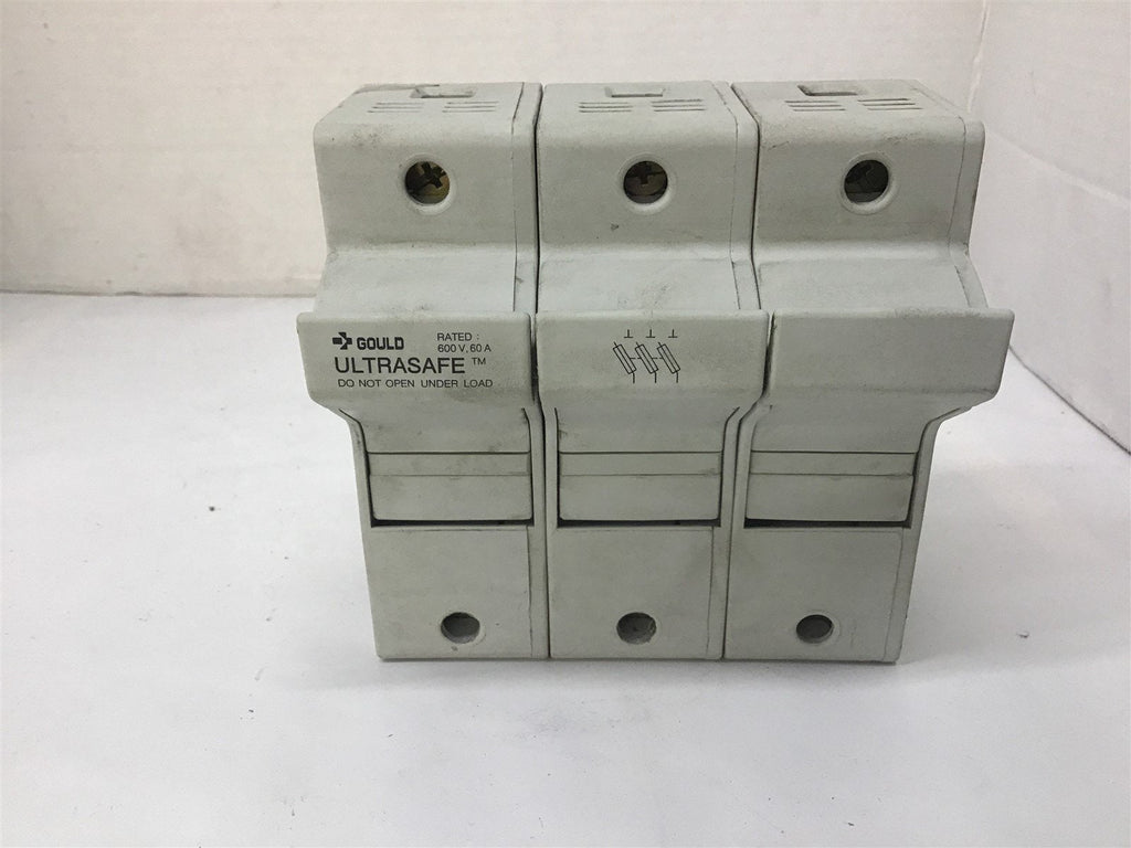 Gould Ultrasafe US6J3 Fuse Holder 600 V 60 A – BME Bearings and Surplus