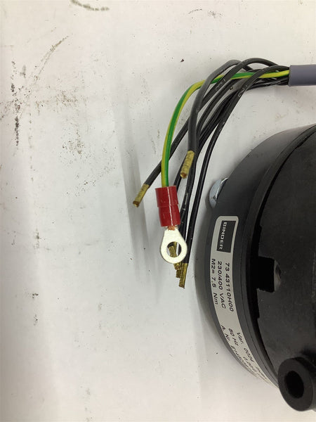 Binder 73 43110H00 Disk Brake 230/400 VAC 50 Hz – BME Bearings and Surplus