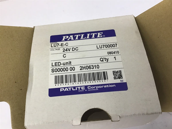 Patlite LU7-E Green Strobe Light 24 VDC – BME Bearings and Surplus
