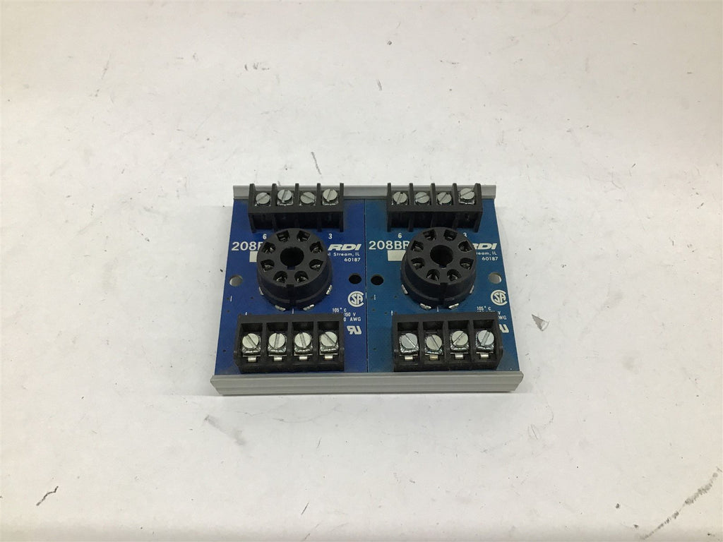 RDI 208BR 8 Pin Octal Relay Socket W/ Base – BME Bearings and Surplus