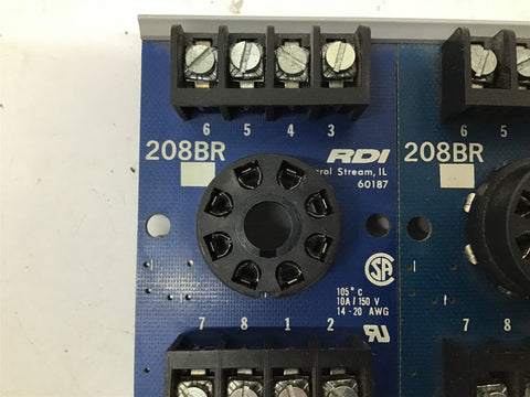RDI 208BR 8 Pin Octal Relay Socket W/ Base – BME Bearings and Surplus