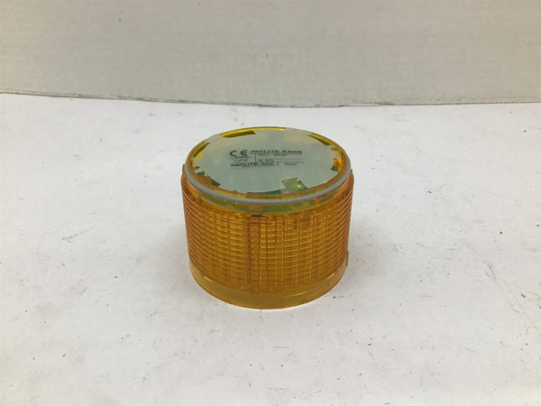Patlite LU7-E Yellow Strobe Light 24 VDC – BME Bearings and Surplus
