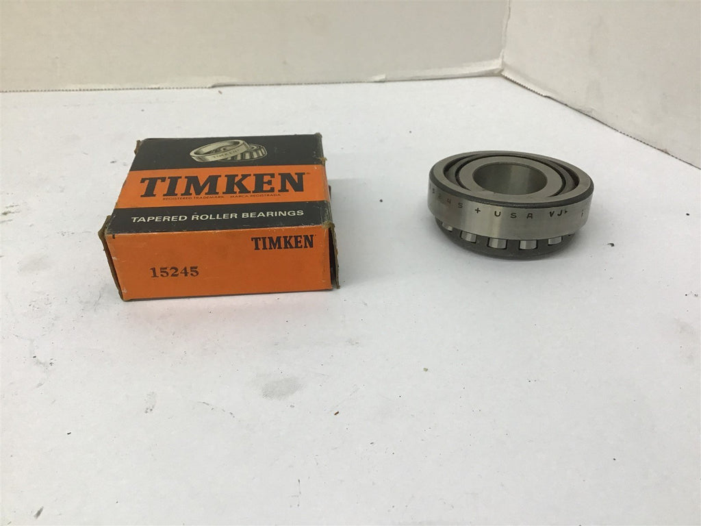 Timken 15245 Tapered Roller Bearing – BME Bearings and Surplus
