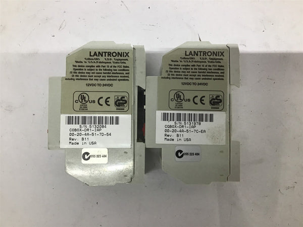 Lantronix COBOX-DR1-IAP Converter Lot Of 2 – BME Bearings and Surplus