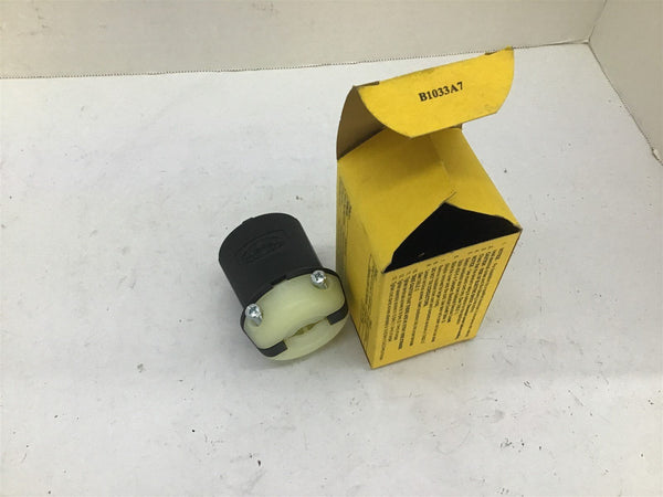 Hubbell HBL2613 Twist-Lock Connector Body – BME Bearings and Surplus