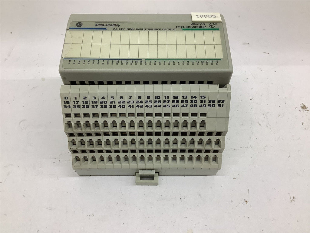 Allen-Bradley 1794-IB16XOB16P 24 VDC Sink Input/Source Output – BME ...