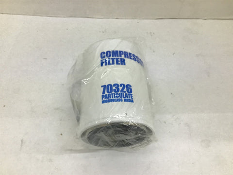 Particulate Microglass Media 70326 Compressor Filter – BME Bearings and ...