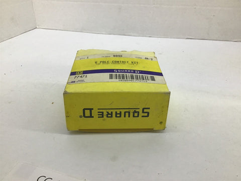 Square D Class 9998 Type JA-2 6 Pole Contact Kit – BME Bearings and Surplus