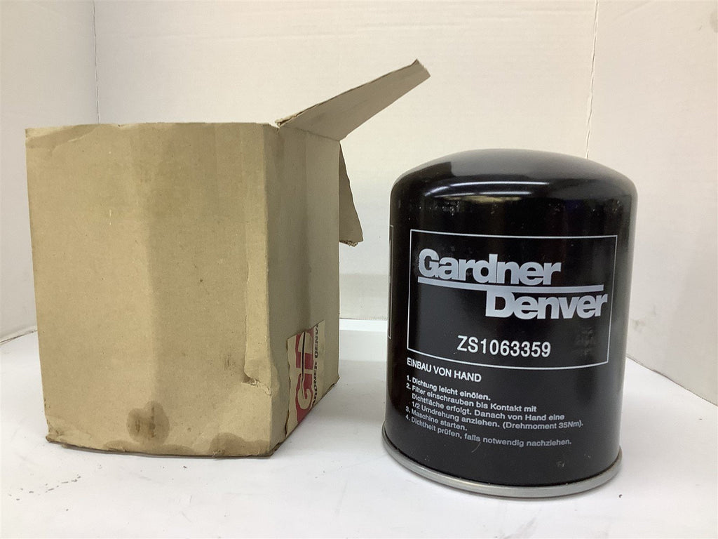 Gardner Denver ZS1063359 Oil Filter – BME Bearings and Surplus