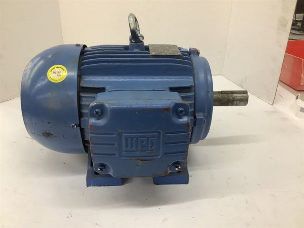 WEG W21 CC029A AC Motor Severe Duty 5.0HP 5.44AMP 575V 1730RPM 182/4TF ...