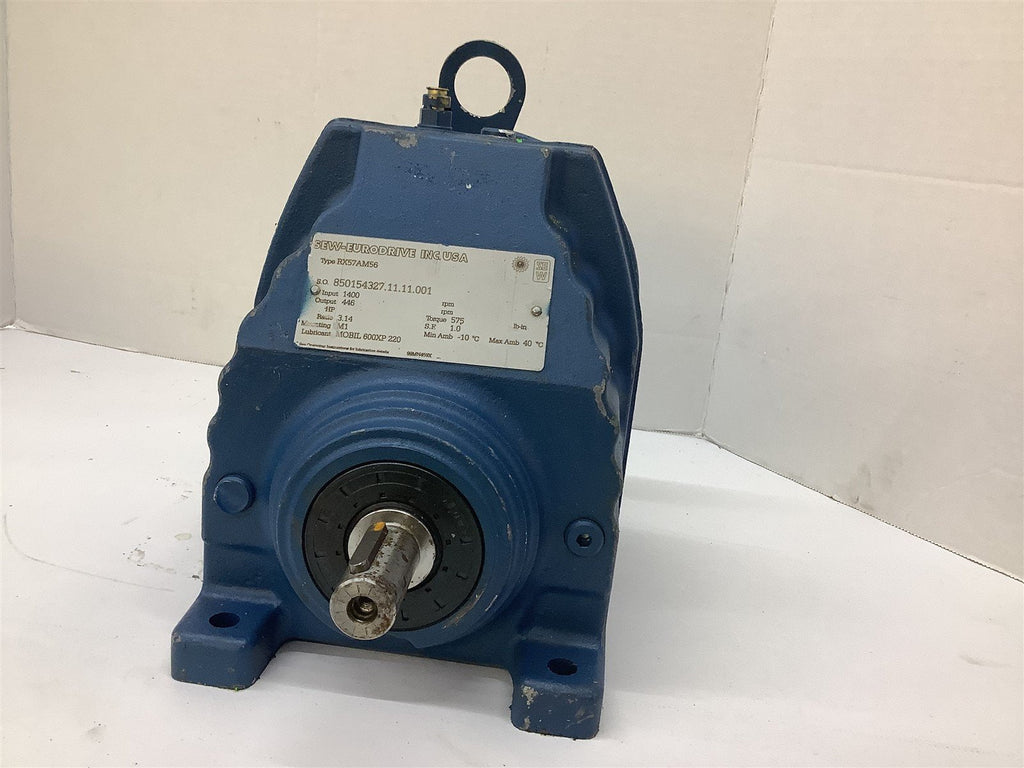 SEW-Eurodrive RX57AM56 Gear Reducer 446RPM 3.14 Ratio 575 Torque – BME ...