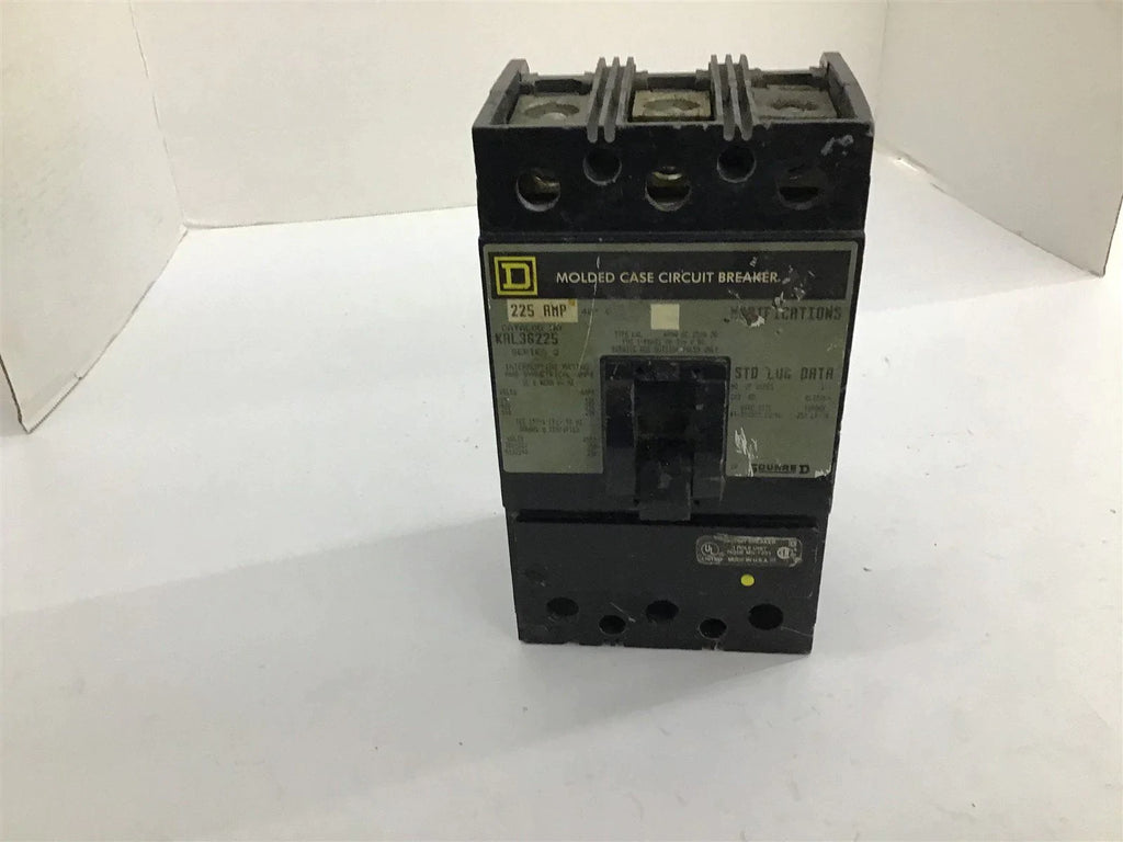 Square D KAL36225 Ser. 2 Molded Case Circuit Breaker 225 AMP – BME ...