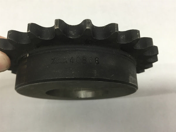 Martin Sprocket 40B26 1.7 ID 26 Teeth – BME Bearings and Surplus
