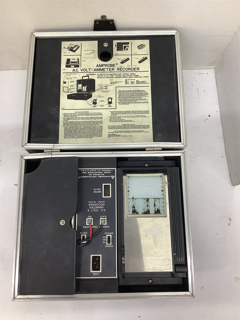 Amprobe PAVA87 Ac Volt Ammeter Recorder – BME Bearings and Surplus