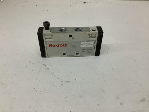 Rexroth 0820 260 001 10 Bar Valve – BME Bearings and Surplus