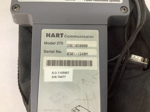 Hart Communicator Model 275 – BME Bearings and Surplus