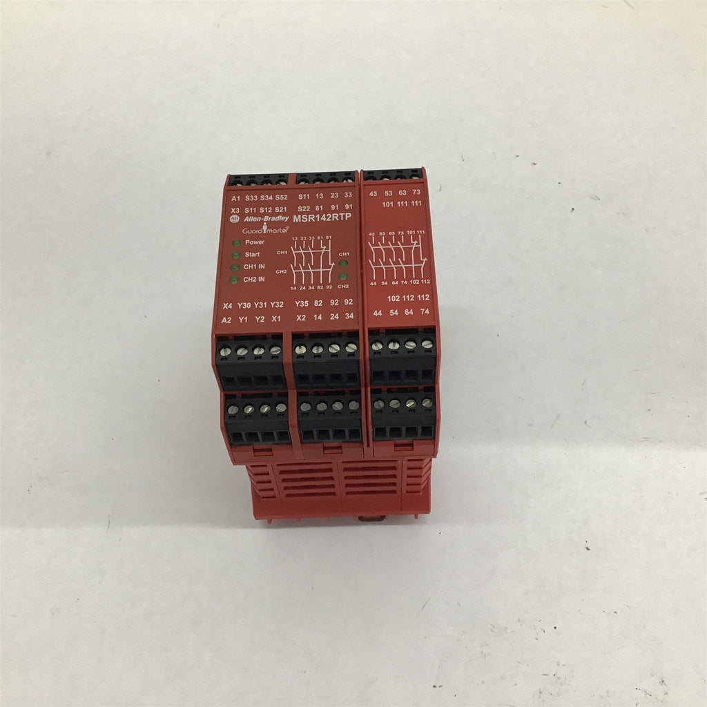 Allen-Bradley MSR142RTP Ser. A Safety Relay – BME Bearings and Surplus
