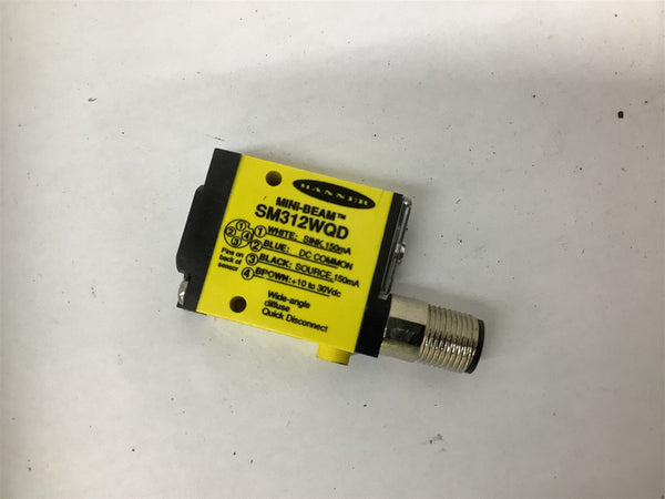 Banner SM312WQD Mini Beam Sensor – BME Bearings and Surplus