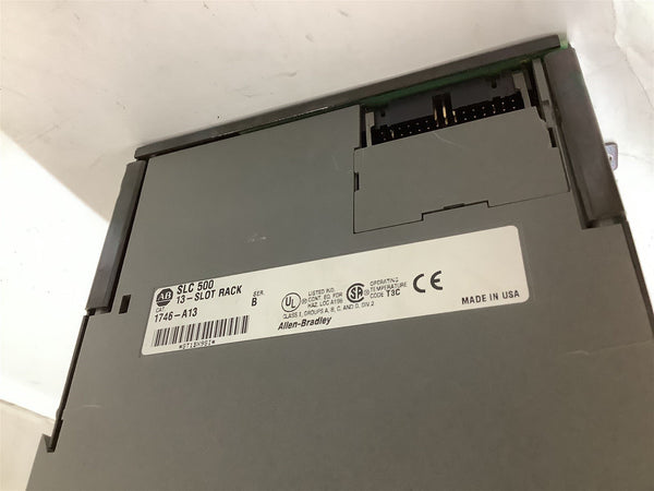 Allen-Bradley 1746-P2 / 1746-A13 Filled PLC Rack – BME Bearings and Surplus