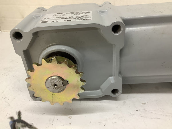 Brother FOB-B042B Induction Motor 1/10HP 115V 1650RPM 4P 50:1 Ratio 1P ...