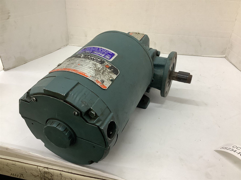 Reliance P48H3116M-XJ AC Motor 1/4HP 230/460V 1725 RPM W/ Gear Reducer ...