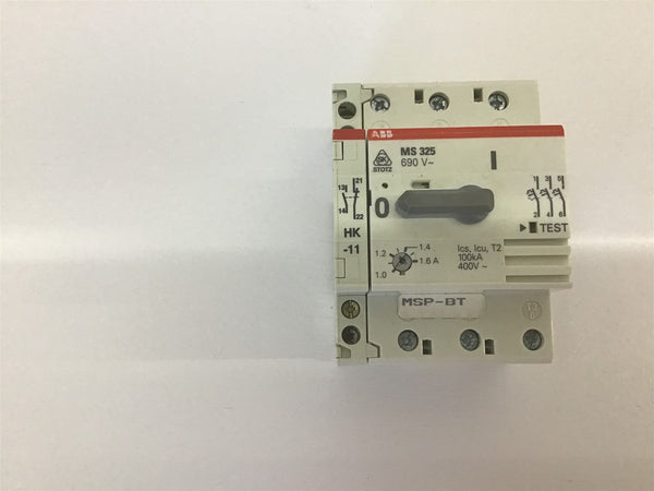 ABB MS 325 Manual Motor Protector – BME Bearings and Surplus