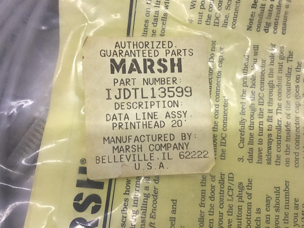 Marsh IJDTL13599 Data Line Printhead 20 Lot of 2 – BME Bearings and Surplus