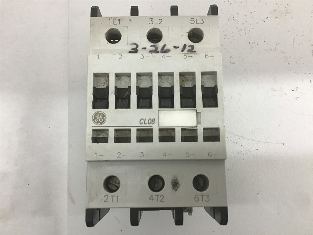 General Electric CL08A300M Contactor 110A 600V 50/60HZ – BME Bearings ...